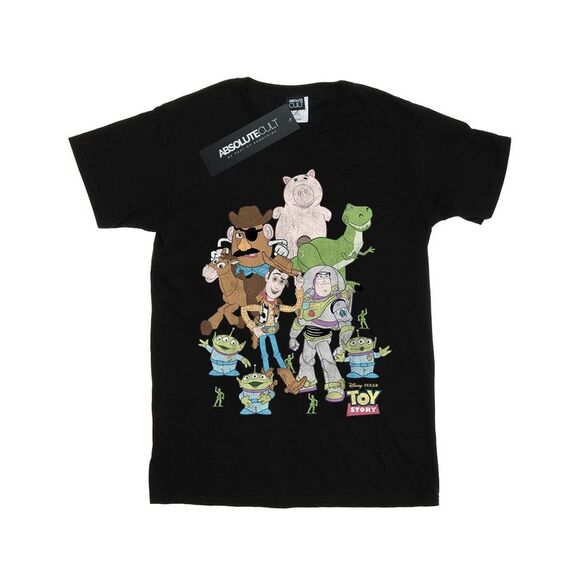 Disney | Shirts & Tops | Disney Girls Toy Story Group Cotton Tshirt ...